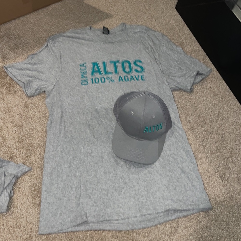 New Altos Tequila Bundle Shirt And Hat - Gem